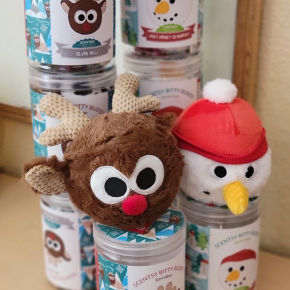 Scentsy | Toys | Snowman Scentsy Bitty Buddy With Very Merry Cranberry ...